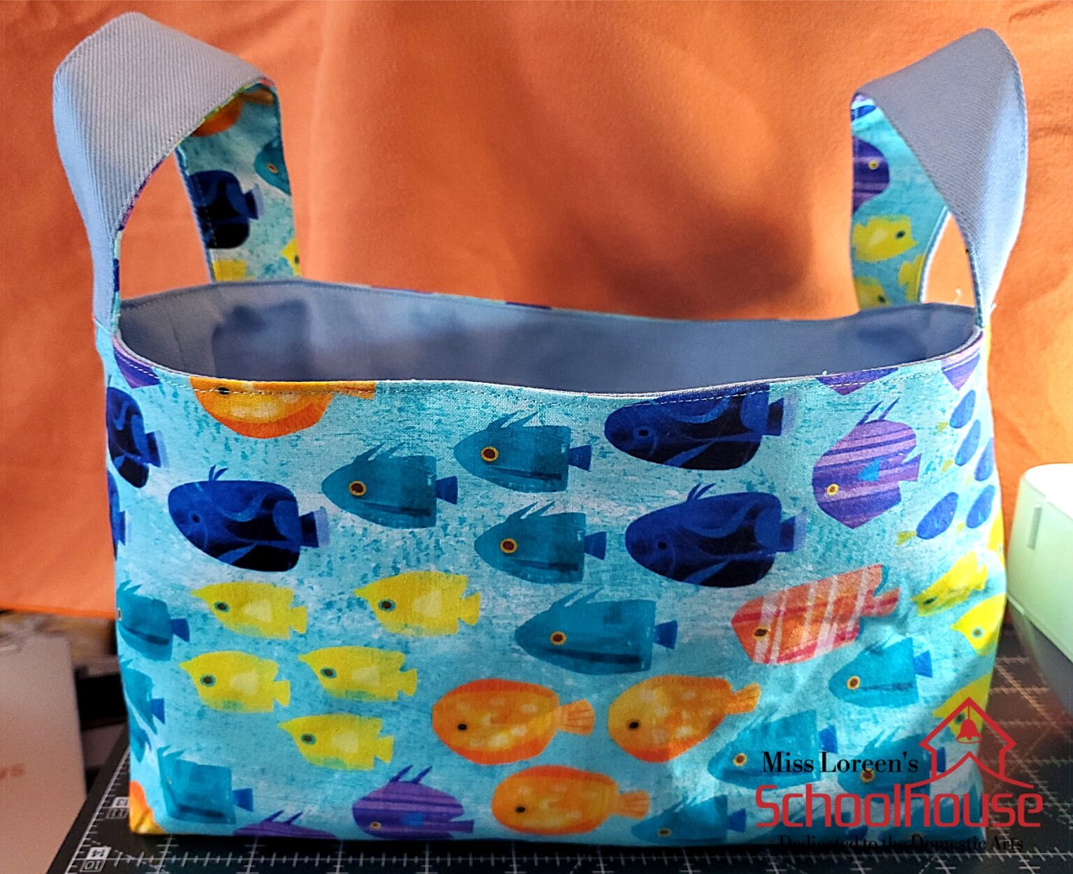 Fabric Busket with Handles – The Schoolhouse