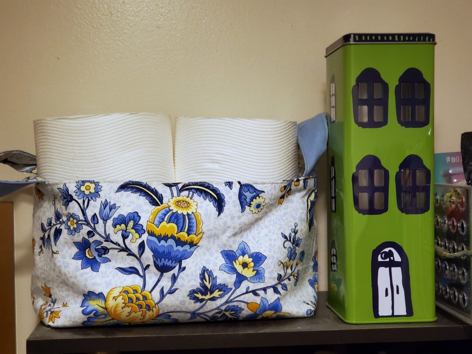 Fabric Busket with Handles – The Schoolhouse